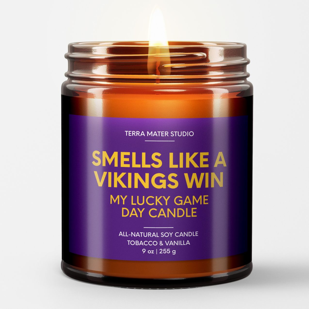 Smells Like A Vikings Win Candle | The Smell of Victory! – Terra Mater ...